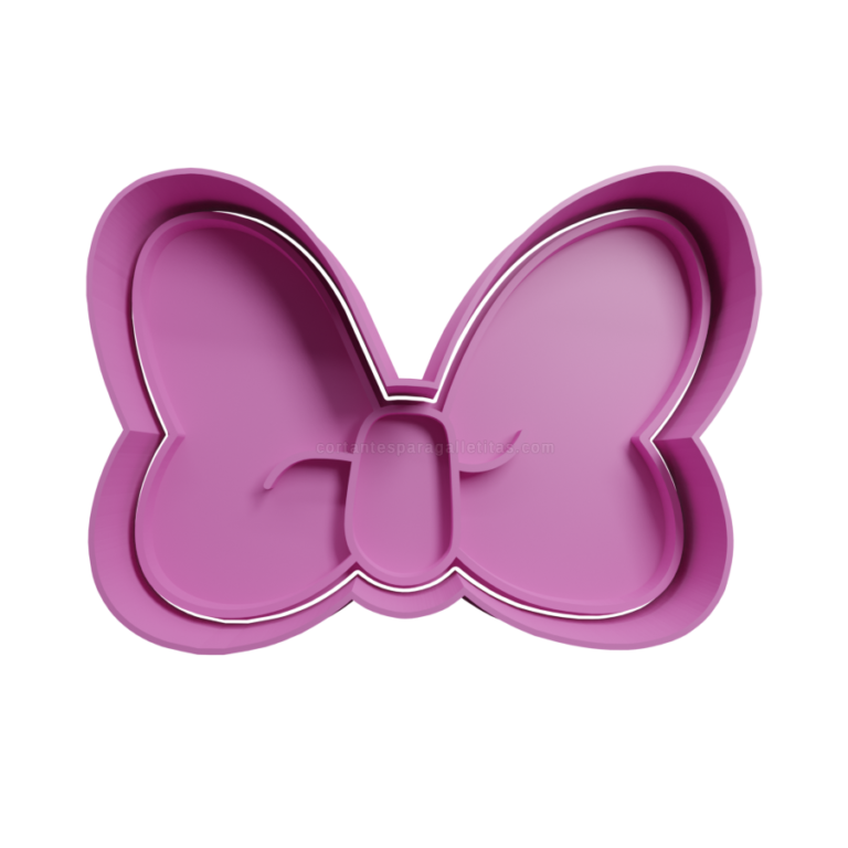 Moño de Minnie Mouse Cortante Para Galletitas | Cortantes para ...